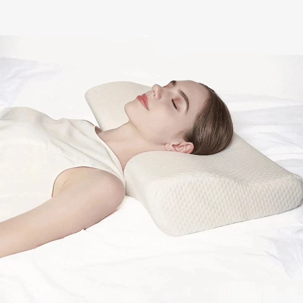 Oreiller Cervical à Mémoire de Forme - Soutien Orthopédique Nuque ...