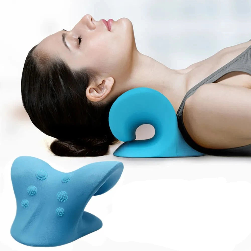 Dispositif de Traction Cervicale & Étirement Cou - Soulage Tensions ...